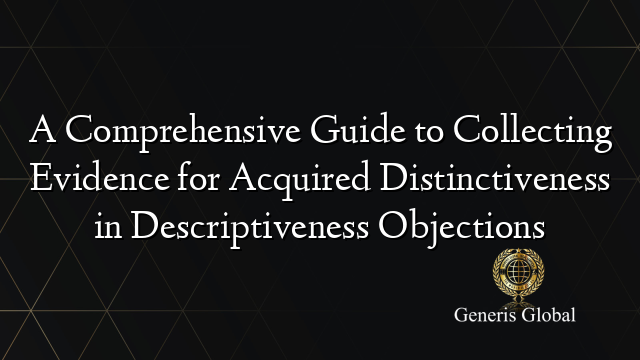 A Comprehensive Guide to Collecting Evidence for Acquired ...