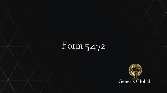Form 5472