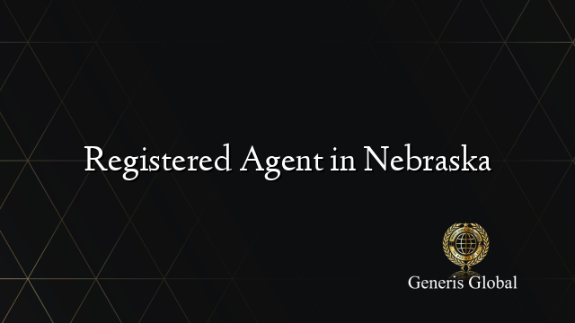 Registered Agent in Nebraska