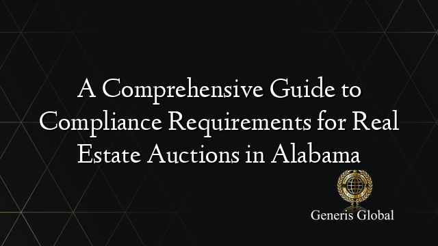A Comprehensive Guide to Compliance Requirements for Real Estate ...