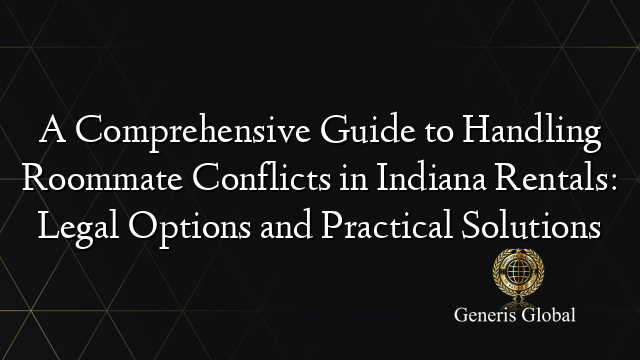 A Comprehensive Guide to Handling Roommate Conflicts in Indiana Rentals ...