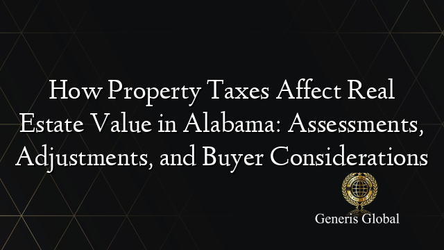 How Property Taxes Affect Real Estate Value in Alabama: Assessments ...