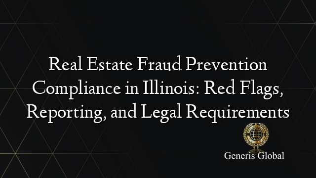 Real Estate Fraud Prevention Compliance in Illinois: Red Flags ...