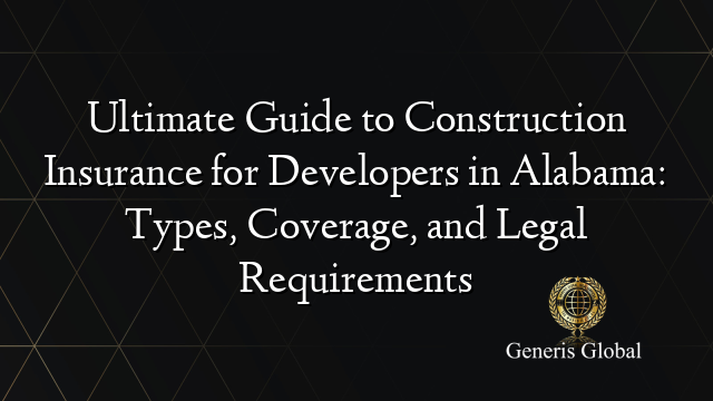 Ultimate Guide to Construction Insurance for Developers in Alabama ...