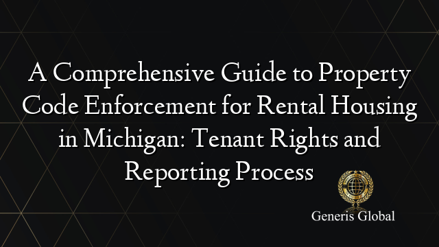 A Comprehensive Guide to Property Code Enforcement for Rental Housing ...