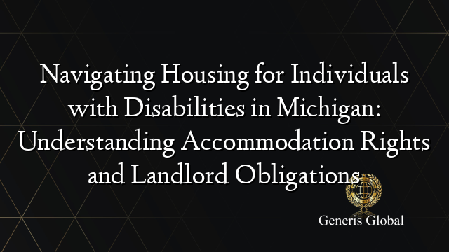 Navigating Housing for Individuals with Disabilities in Michigan ...