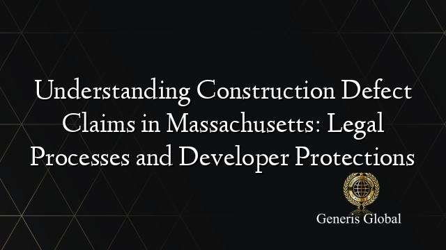 Understanding Construction Defect Claims in Massachusetts: Legal ...