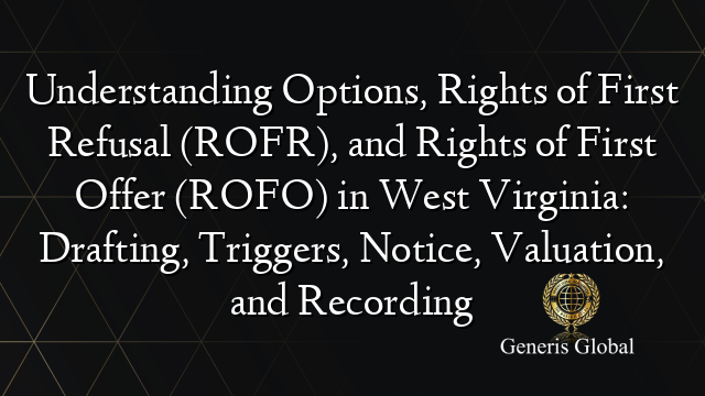 Understanding Options, Rights of First Refusal (ROFR), and Rights of ...
