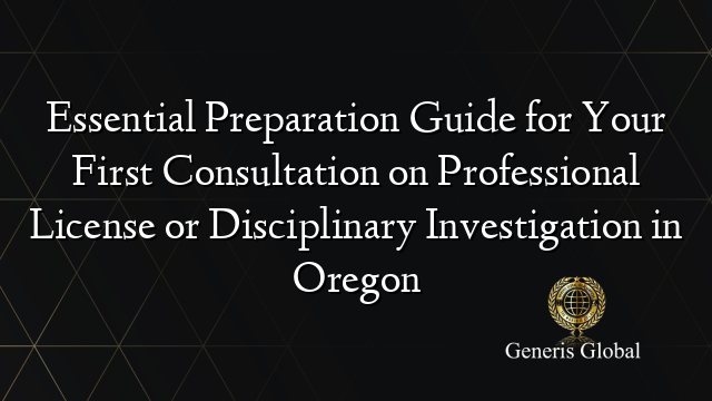 Essential Preparation Guide for Your First Consultation on Professional ...