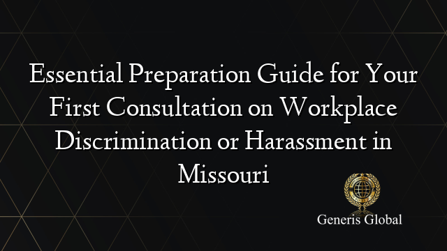 Essential Preparation Guide for Your First Consultation on Workplace ...