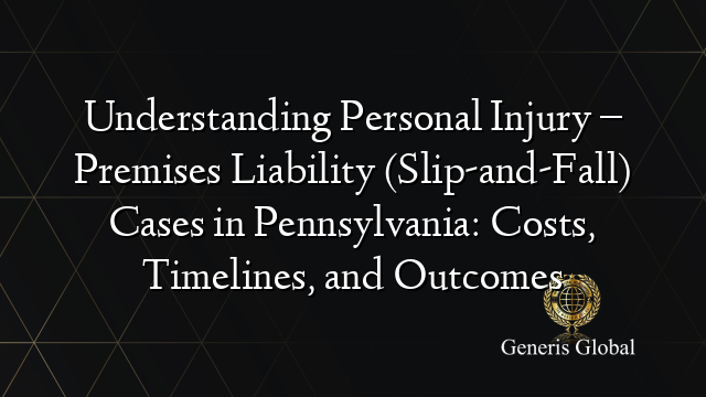 Understanding Personal Injury – Premises Liability (Slip-and-Fall ...